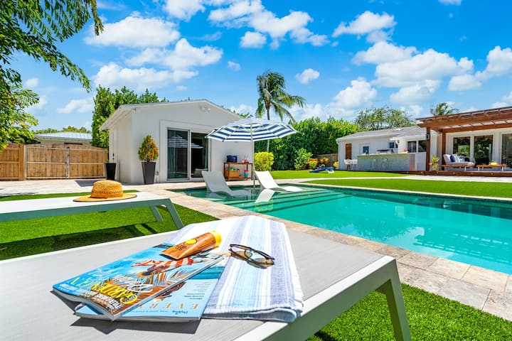 Pool Retreat + Guest Suite • Nov–dec Discount! - Delray Beach, FL