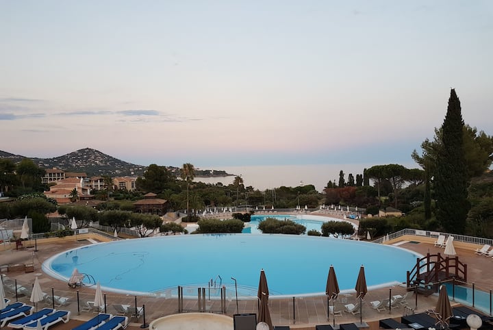 Cap Esterel En Famille - 2pièces Vue Mer Jardin - Cap Estérel