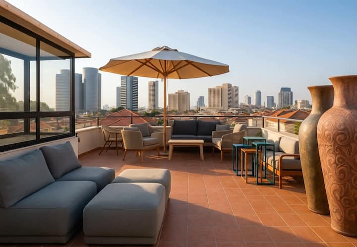 New #Neve Tzedek Apt W. Rooftop! |By Sweetyguest - Tel Aviv-Yafo
