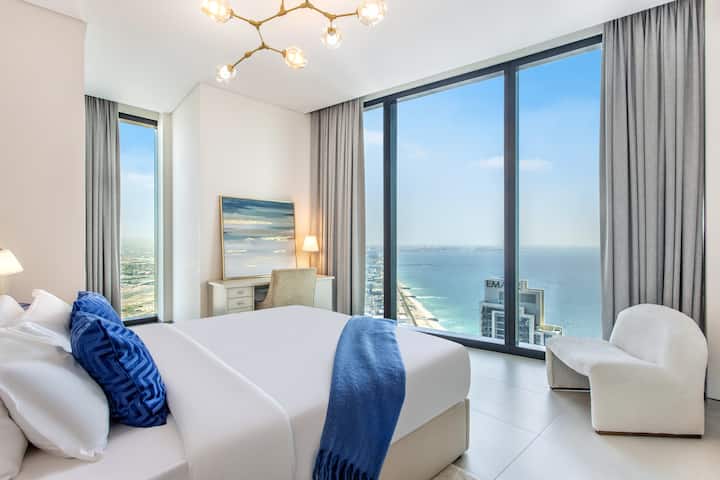 Family Sky Retreat At Address Beach On 56th Floor - Dubai