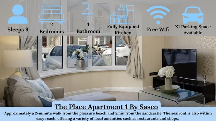 Appartement-confort-salle De Bain Privée Séparée-g - Blackpool