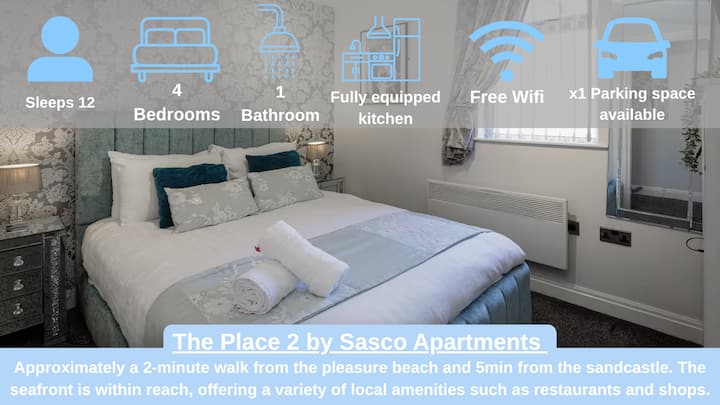 Appartement-famille-salle De Bain Privée Séparée-a - Blackpool