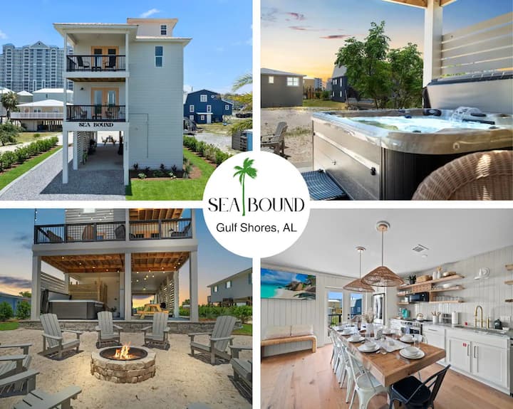 Gulf Shores *Heated Pool*hot Tub*2 Blocks To Beach - 格爾夫海岸