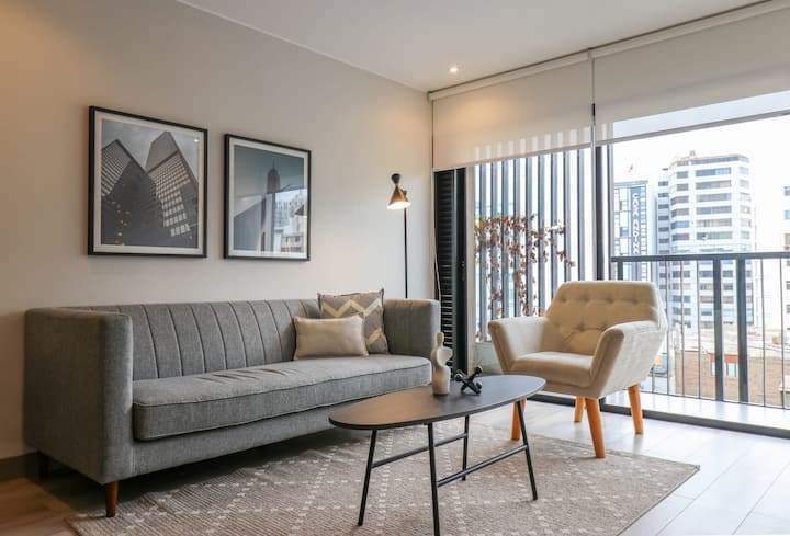 W* | Marvelous 2br With Modern Deco In Miraflores - Pérou