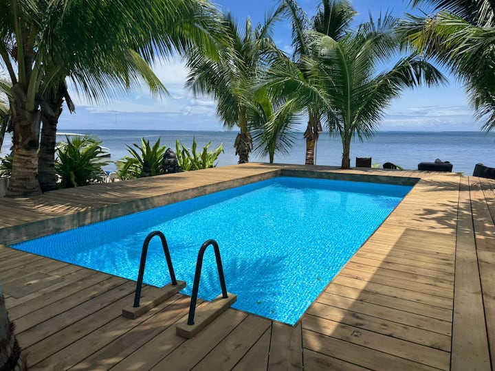 Maison De Plage 4 Chambres Avec Piscine à Moorea - French Polynesia