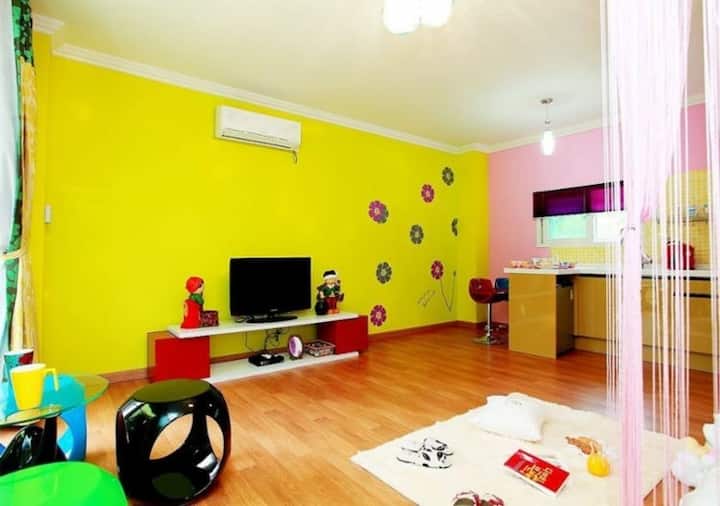 숲 속 절경이 아름다운 아기자기한 숙소 라벤다 - 홍천읍