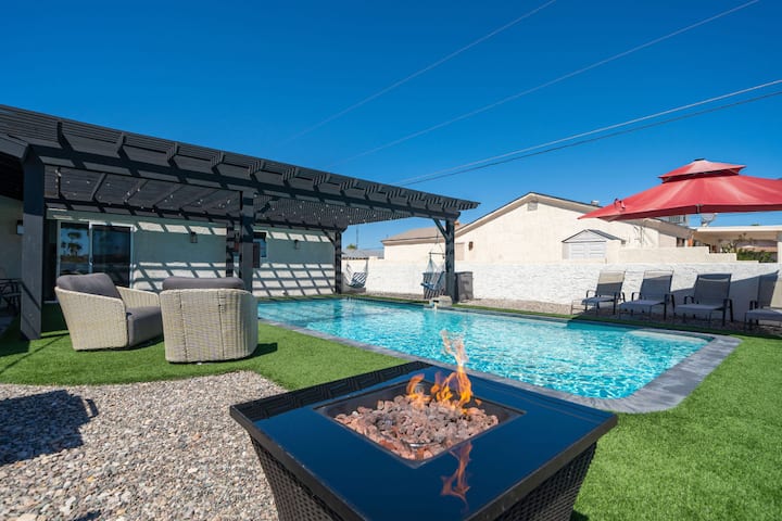 Havasu Palms: Sleeps 15, 4bd, Heated Pool, Central - 哈瓦蘇湖城