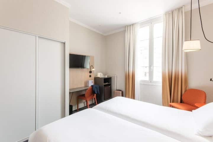 Hôtel Vendôme - Chambre Confort Twin (Or Double) - Nice