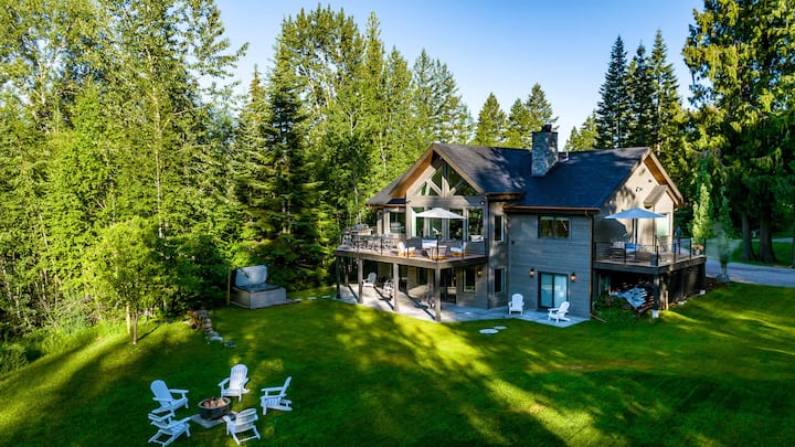 Back Forty Lodge W/ Spa, Fire Pit & Bbq - グレイシャー国立公園, MT