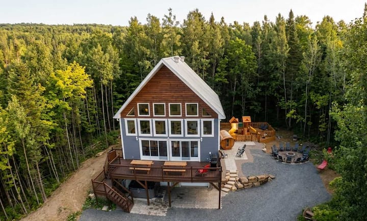 Spa Et Montagne | Chalet Du Verseau - Quebec
