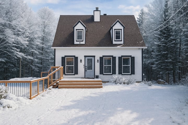 Le Chic Montagnard - Chalet Avec Spa Et Piscine - Saint-Sauveur