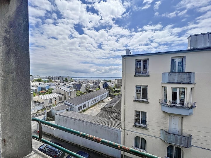 Appartement Cosy T3 - Vue Mer - Kerbonne - Brest