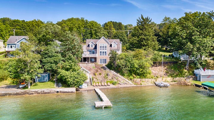 Stone Crest | Luxury Lake House On Wine Trail - Penn Yan, NY