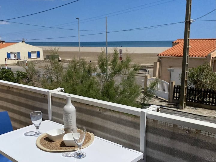 Joli Appartement Avec Vue Mer, Climatisé Et Wifi - Saint-Pierre-la-Mer