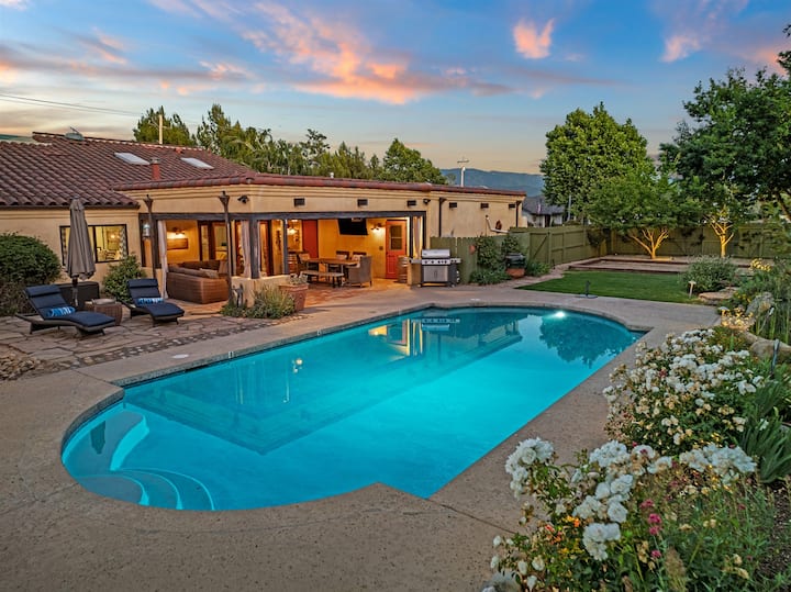 Casa Calzada: Private Retreat W/ Pool & Vineyard! - Los Olivos, CA