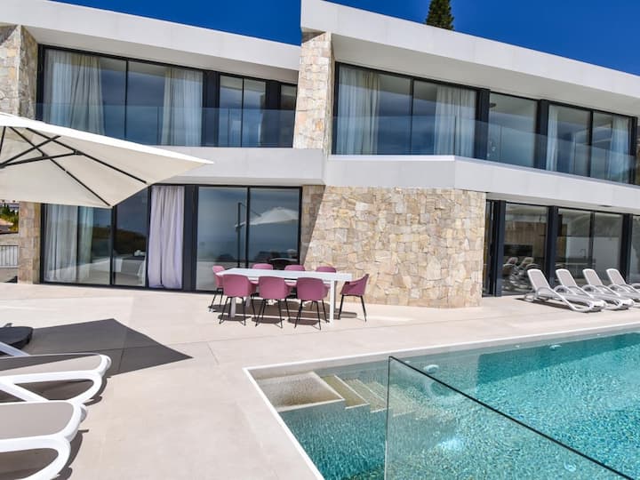 Luxueuse Villa Avec Piscine Chauffée - Salobreña