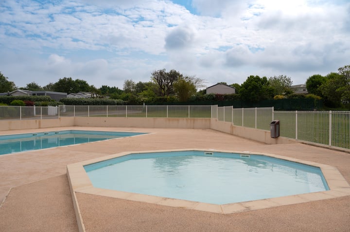 Mobilhome 6 Pers - Piscine - Sarzeau