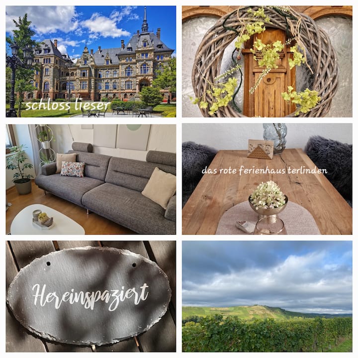 Das Rote Ferienhaus Terlinden - Traben-Trarbach