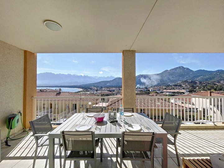 Appartement T3 - Vue Sur La Baie De Calvi - Calvi