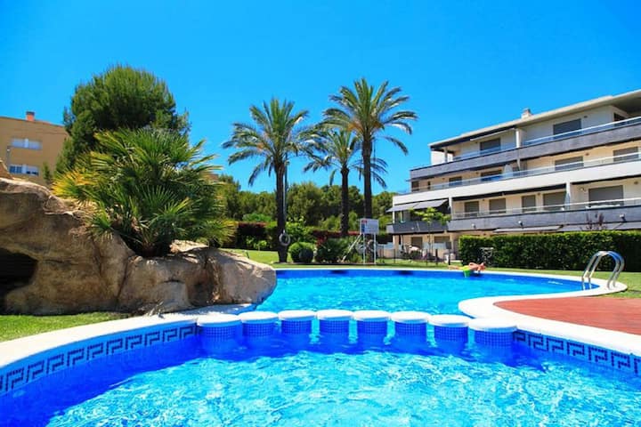 S Tramuntana - Rez-de-chaussée Avec Jardin - Salou - La Pineda
