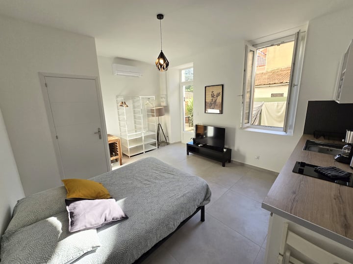Gregbnb - Studio 23m2 - Climatisé - 10min Gare - Toulon