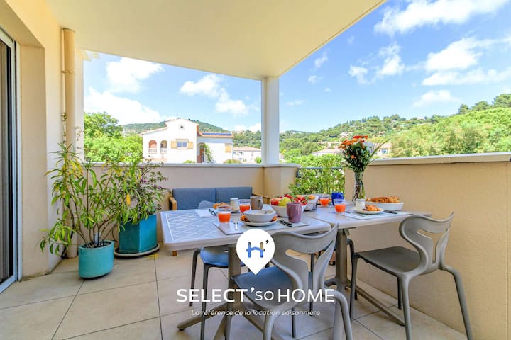 T3 Spacieux Avec Piscine Par Select'sohome - Le Lavandou