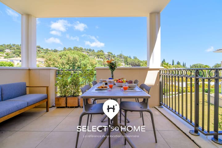 Spacious Flat With Pool By Select'sohome - Le Lavandou