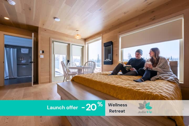 Jolie Vie Wellness Retreat | Earth Tiny Home #2 - Grand Falls