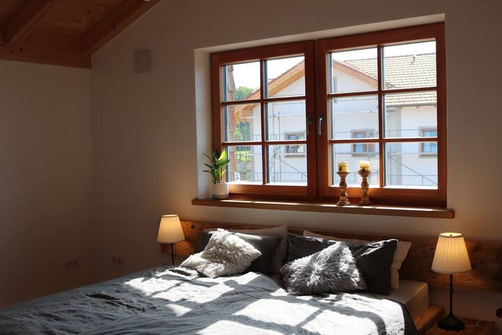 Ferienwohnung 90 Qm Mit 2 Separaten Schlafzimmern - Taching am See