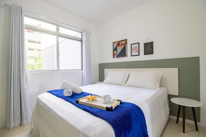 Jao32 - 1 Suíte; Tv Smart; Wi-fi; Garagem - Balneário Camboriú