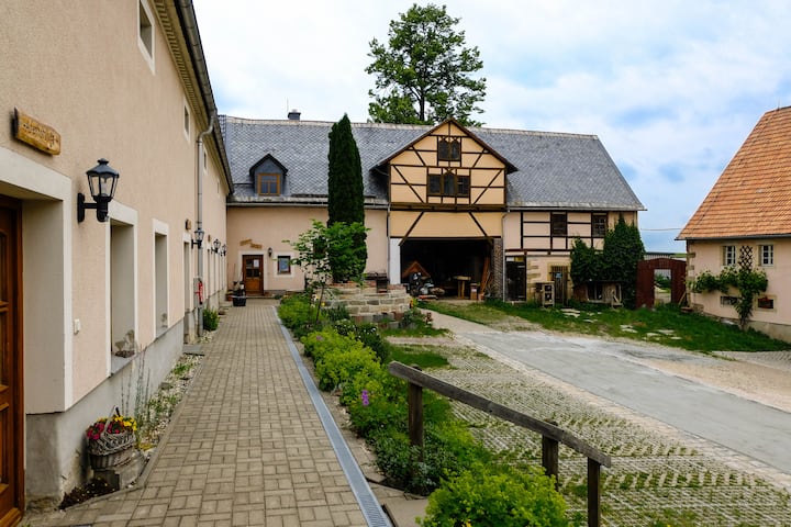 Fewo Im Ferienhof Näcke Mit Flechtwerkstatt - Dippoldiswalde
