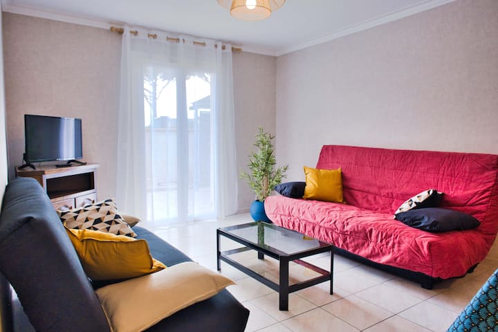 Maison Familiale Avec Beau Jardin - Le Barcarès