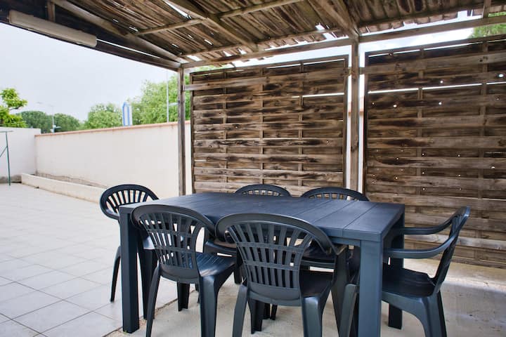 Maison Familiale Avec Beau Jardin - Rivesaltes