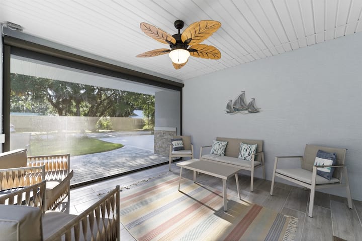 3/2 Home Walk To Beach, Biking,golf,games, Firepit - Palm Coast, FL