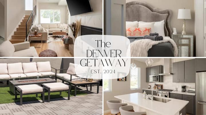 Chic Denver Getaway | Rooftop Deck | Modern Design - Denver, CO