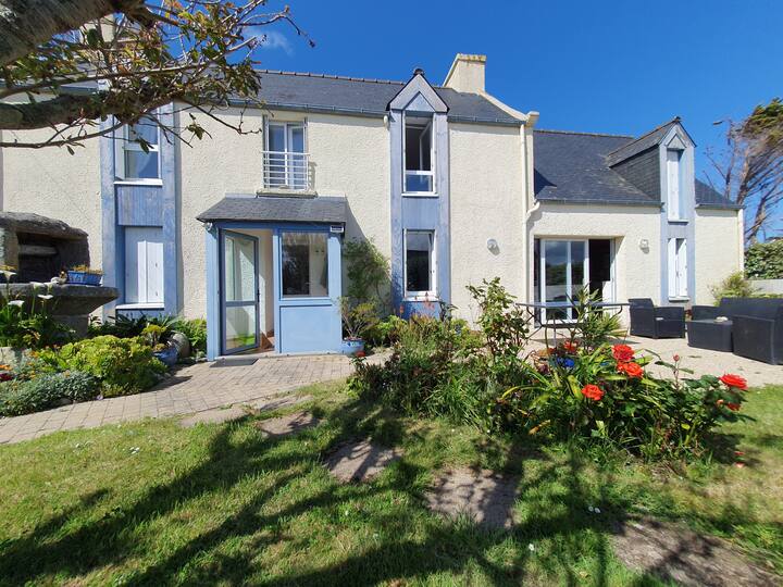 Maison Vue Mer Pour 6, à 100m De La Plage - Plouguerneau