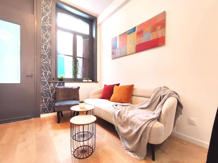 Delcourt – Petit Cocon Moderne & Lumineux - Lille