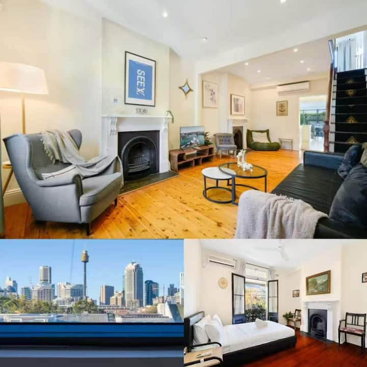 Ivy Haven With City View Loft - Luna Park Sydney