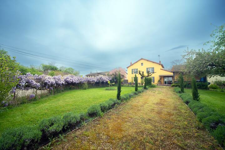 Au Bord De La Saône - Maison Pour 6 Avec Jardin - Pont-de-Vaux