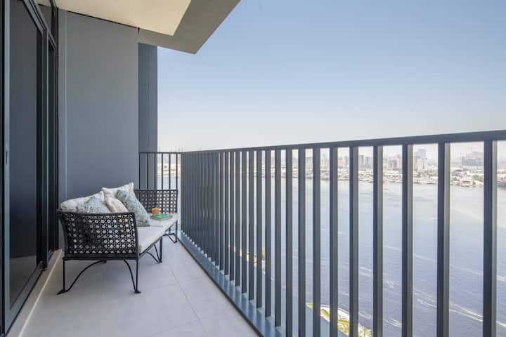Tranquil 2br W/ Mesmerizing Creek Harbour Views - Dubái