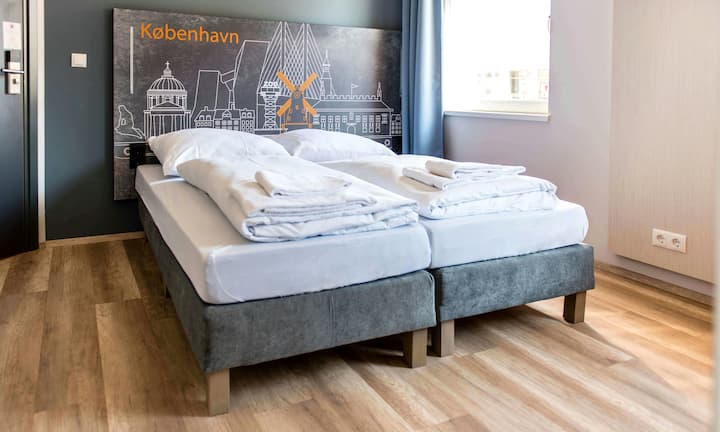 Private Twin Room -A&o Hostel Copenhagen-norrebro - Copenhaguen