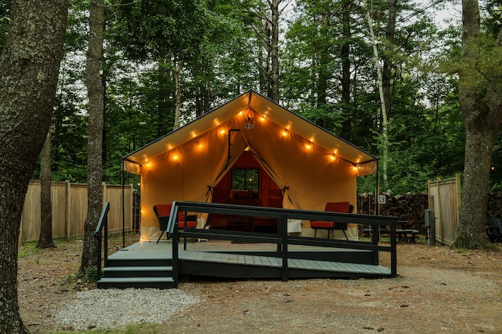 Large, Luxurious Glamping Tent - 13 - Freeport, ME