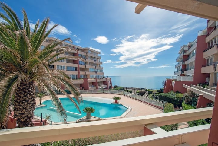 Le Pajo - T3 Climatisé - Wifi, Piscine Et Parking - Balaruc-le-Vieux