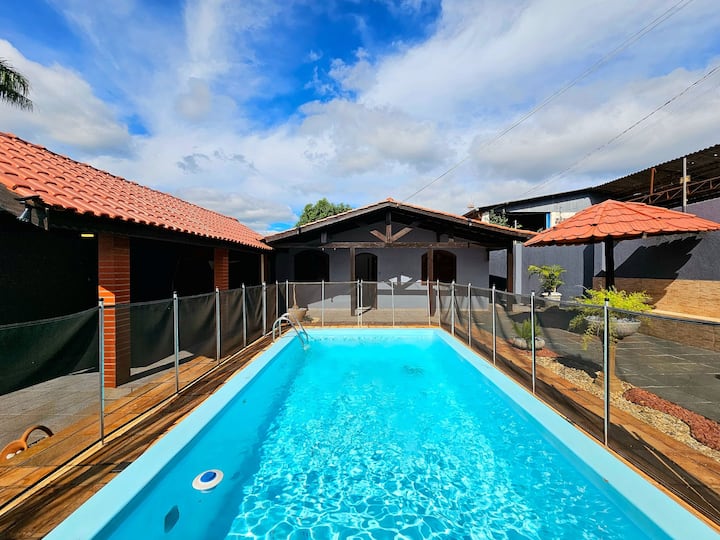 Casa Familiar 3 Quartos C Piscina Prox Centro - Foz do Iguaçu