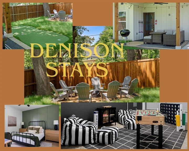 Game Room|mini Golf|fire Pit|covered Patio & Grill - Lake Texoma