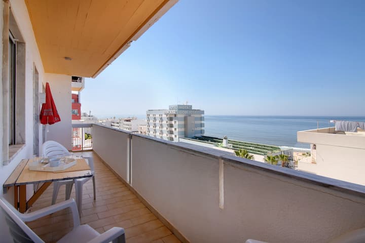 Moderno E Acolhedor Com Vista Mar - Quarteira