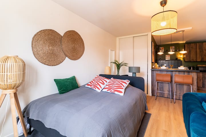 Cocon Coloré - Studio Pour 2, 30min De Paris - Cachan