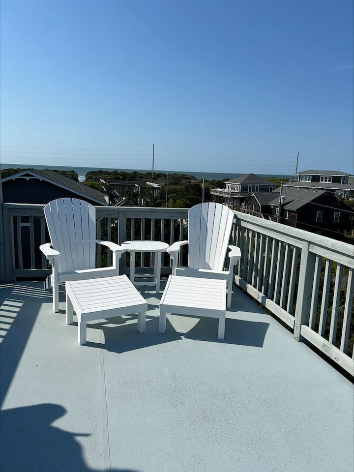 Oceanfront | Hot Tub | Ocean Views | Beach Views - Frisco Beach, NC
