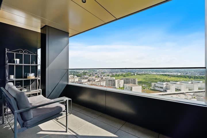Luxury 1br Balcony Pool Gym Parking Gasperich - Luxembourg
