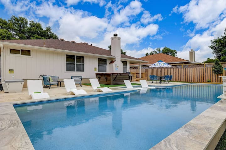 Amenities Galore - Pool, Gym, Hot Tub, Cold Plunge - Round Rock, TX